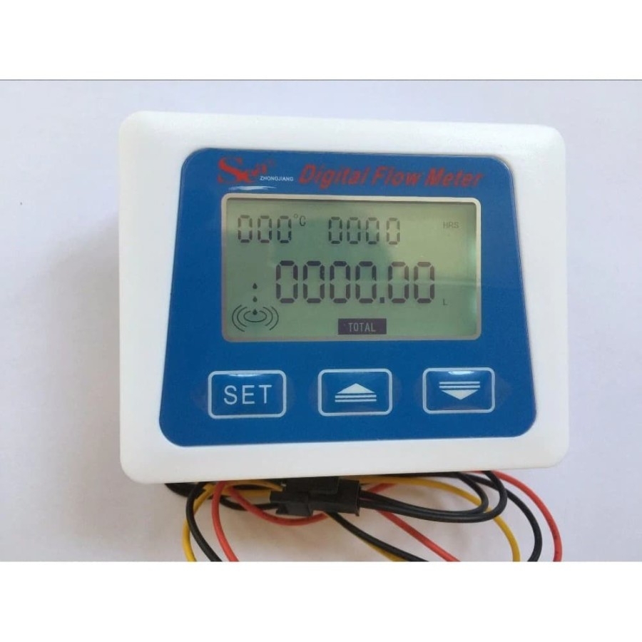 Jual Flow Sensor Meter Digital Display Filter Controller Dengann Layar ...