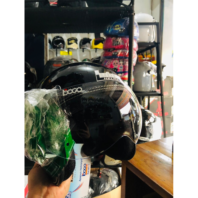 Jual HELM PILOT LUBRO ORIGINAL KACA BOGO | Shopee Indonesia