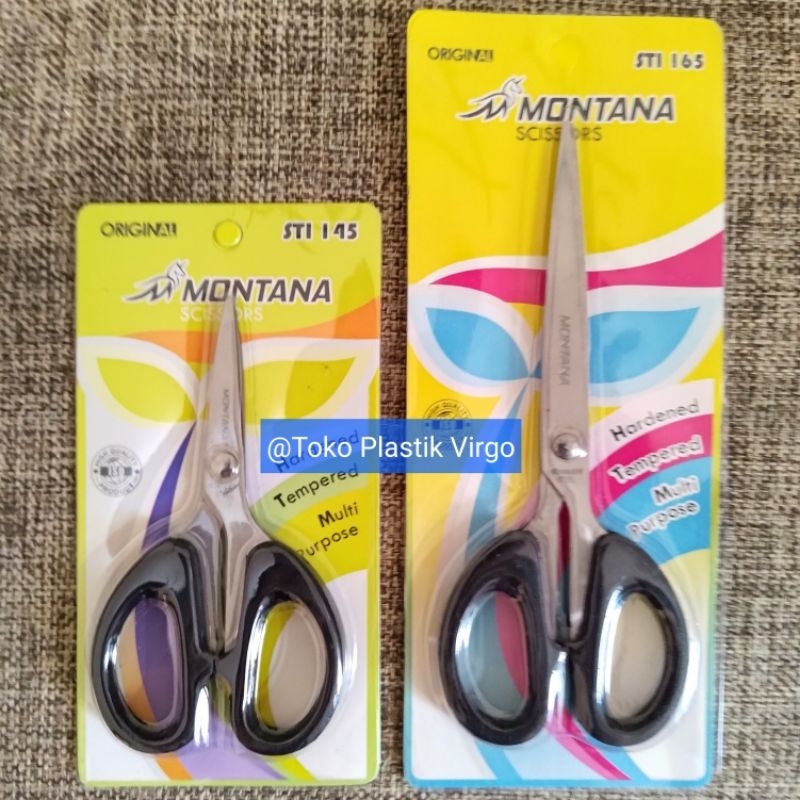 Jual Gunting Hitam Ukuran Kecil & Sedang - Merk Montana | Shopee Indonesia