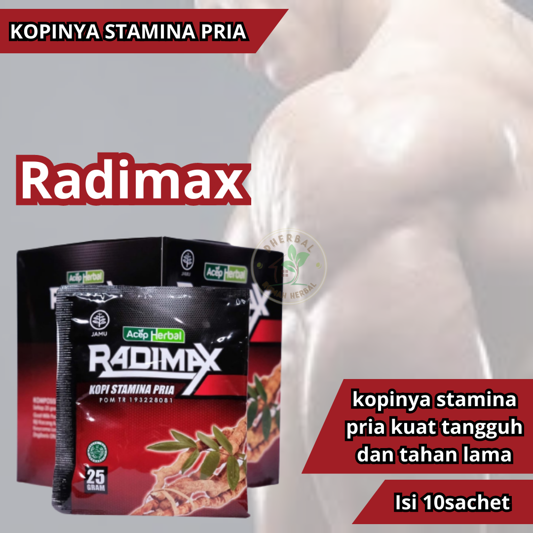 Jual Kopi Instan Pria Perkasa Kuat Tahan Lama Penambah Stamina Radimax ...