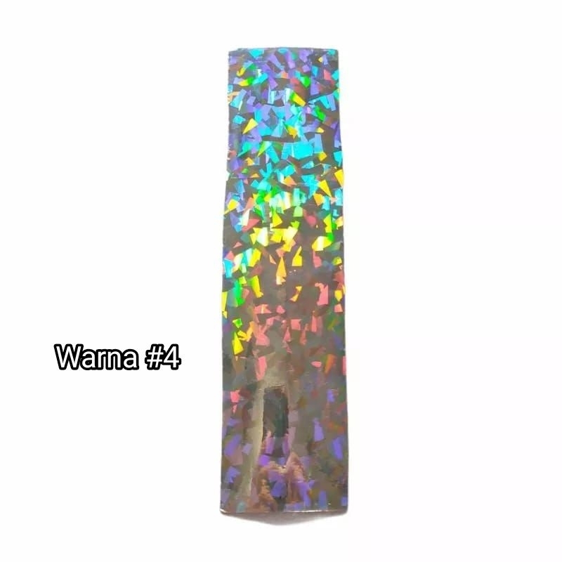 Jual Stiker Hologram 3D Untuk Metal Jig Motif Sisik Ikan 20cm X 5cm ...