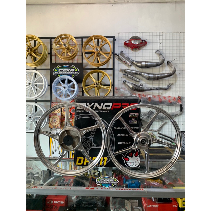 Jual velg enkei 511 chrome anodize 1.60/1.60-17 f1zr jupiter z vega mx ...