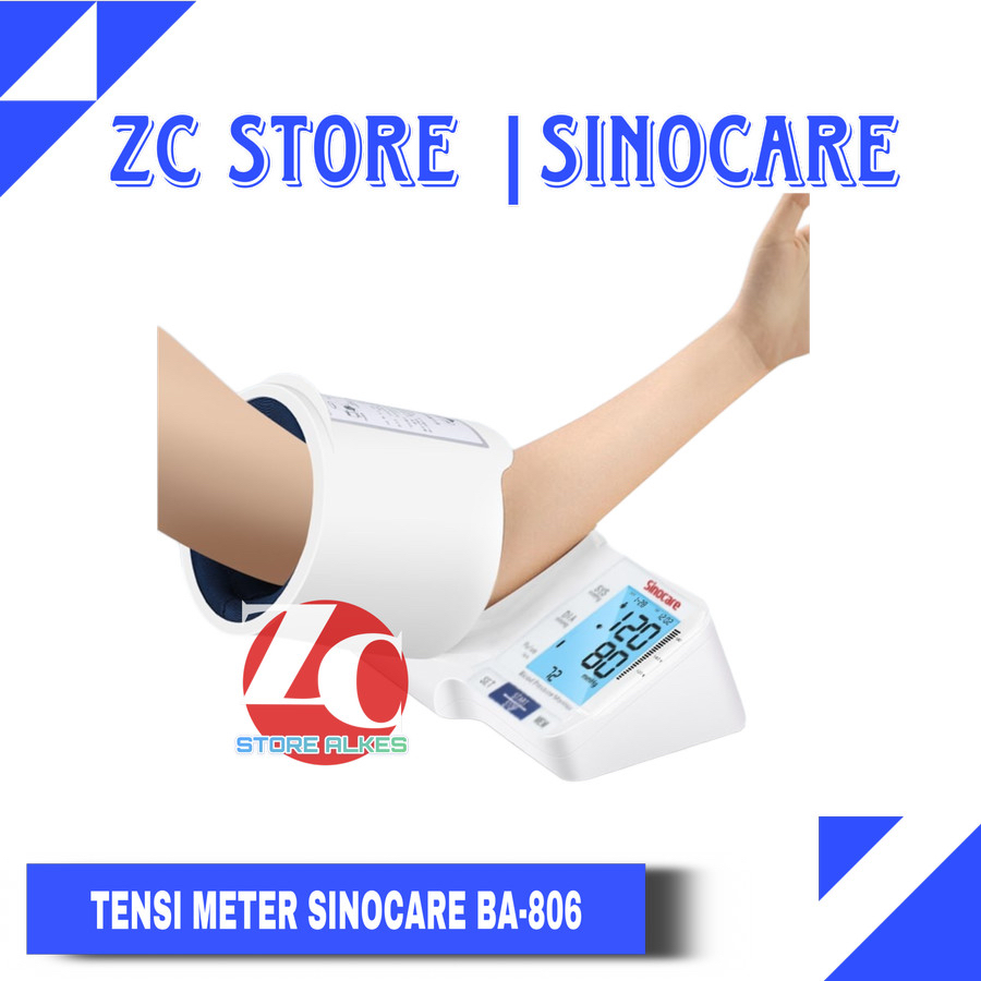 Jual Tensi Meter Sinocare BA-806 Tensimeter Digital Otomatis | Shopee ...