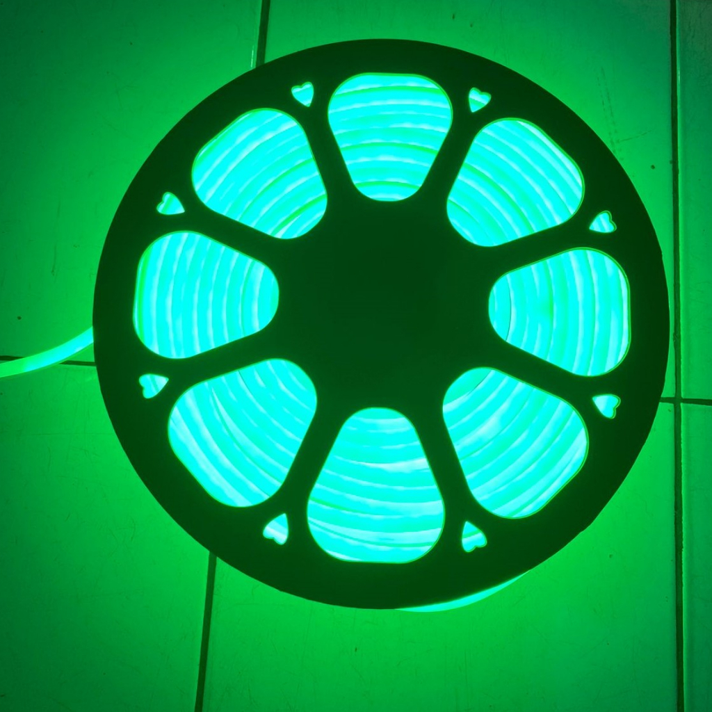 Jual Lampu LED Selang Neon Flex / Selang Susu 1 meter 220V - Putih, (1 ...