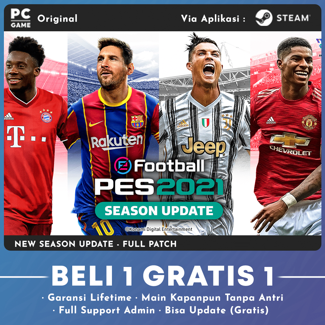 Jual EFOOTBALL PES 2021 ORIGINAL PC | Shopee Indonesia
