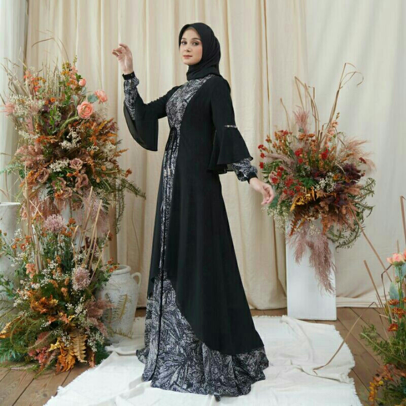 Jual Aramia Dress (XXL, One set, Outer+Gamis) by Madeira.id | Shopee ...