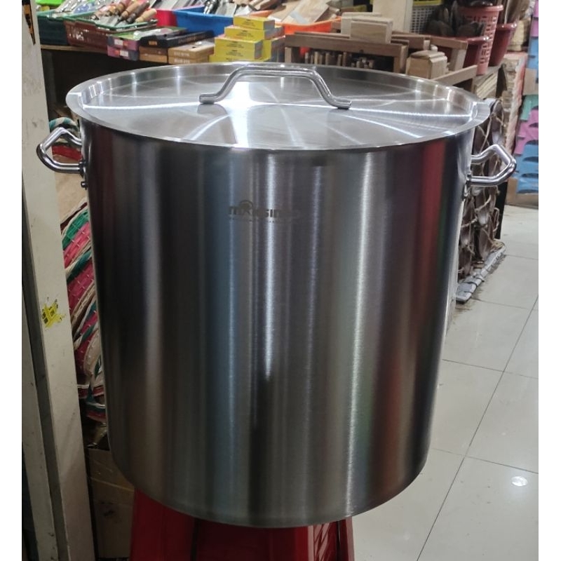 Jual Panci 50 CM Tebal Double buthom|Panci 100 liter Double Buthoom ...