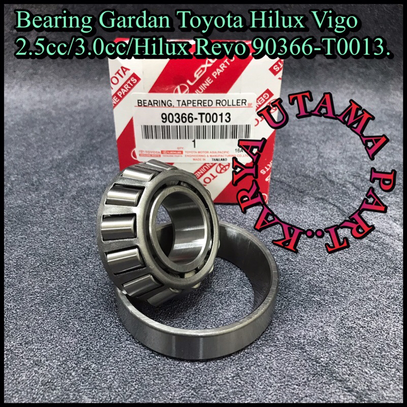 Jual Bearing Gardan Toyota Hilux Vigo 2.5cc/3.0cc Hilux Revo 90366 ...