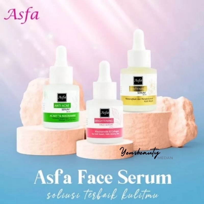 Jual ASFA FACE SERUM 20ML - Glow Serum Whitening - Brightening - Anti ...