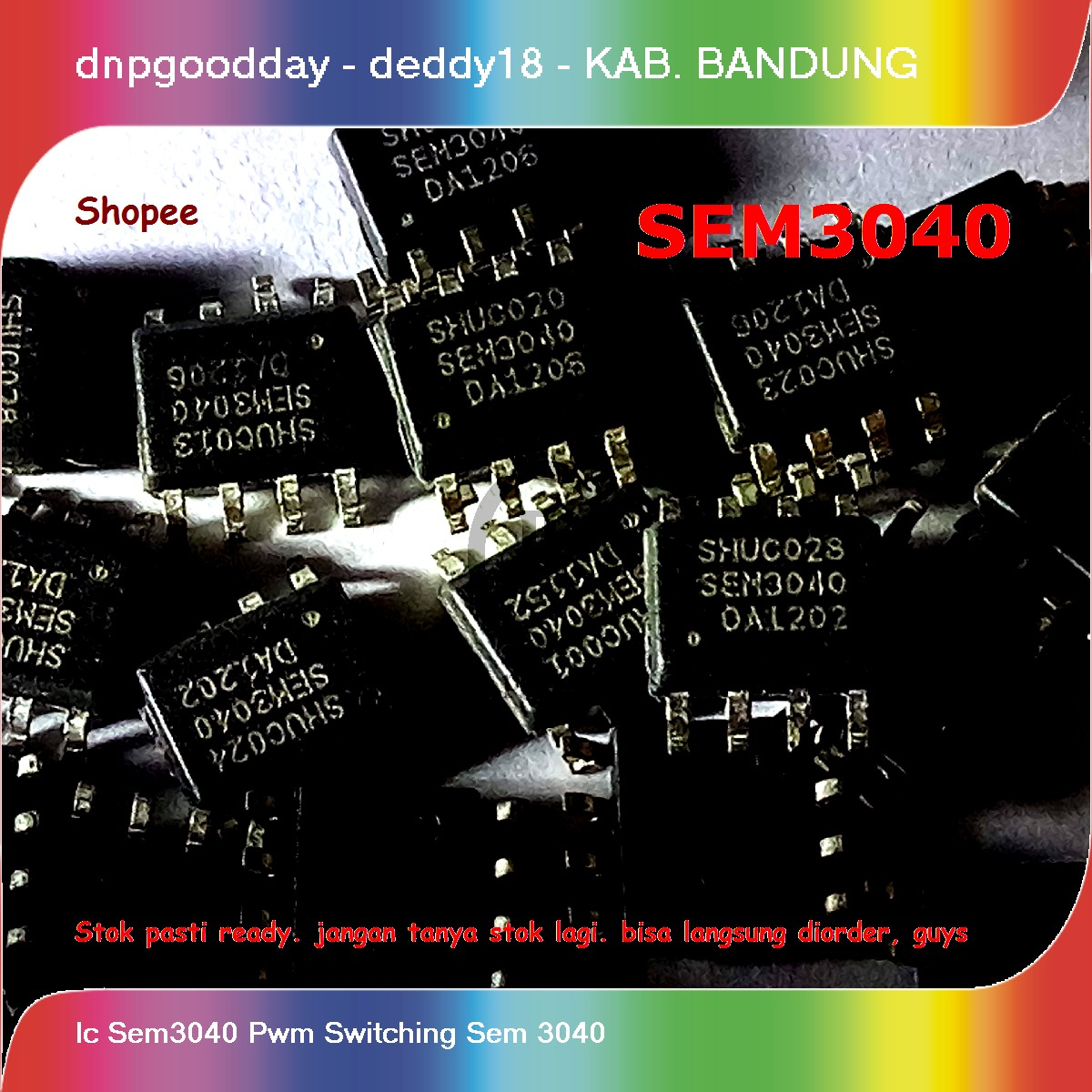 Jual Ic Sem3040 Pwm Switching Sem 3040 | Shopee Indonesia