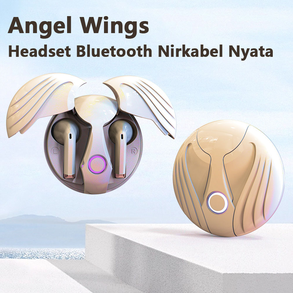 Jual Angel Wings TWS Earphone Bluetooth Nirkabel Nyata untuk ...