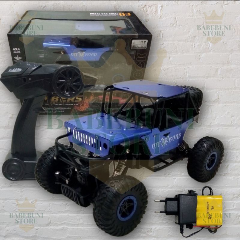 Jual RC Jeep Rock Crawler 4WD 2.4Ghz | Mobil Remote Control | Offroad ...