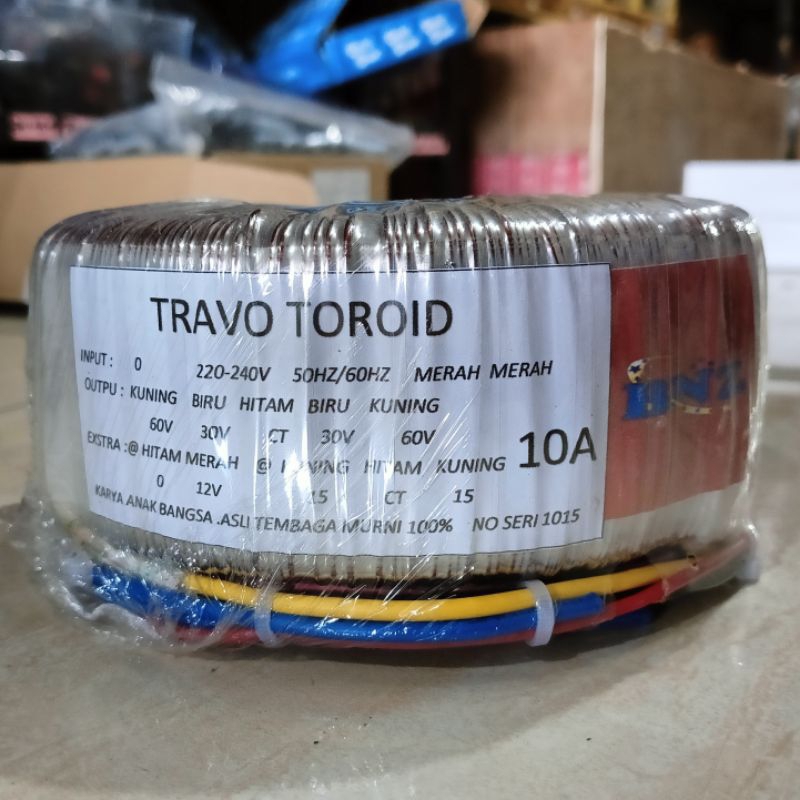 Jual Trafo Donat 10A CT 60 & 30 BNZ Trafo Toroid 10A ct 60 30 | Shopee ...