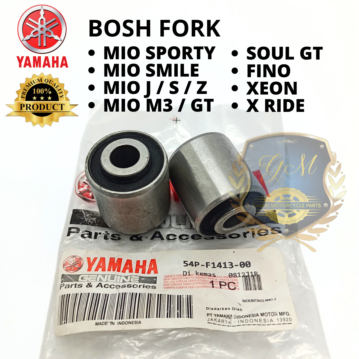 Jual ORIGINAL BOSH MONTING FORK ARM SASIS YAMAHA MIO KARBU SPORTY SMILE ...