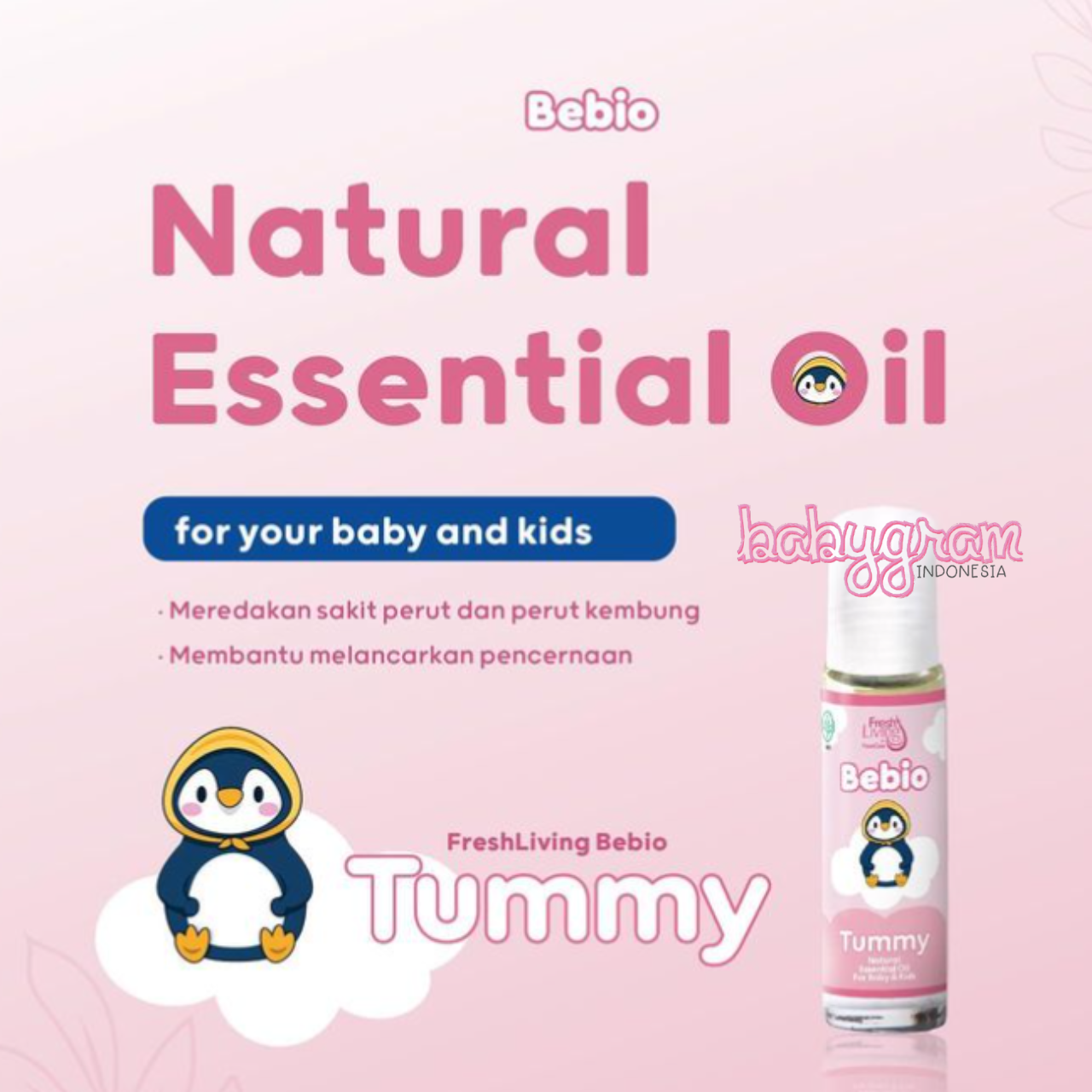 Jual FreshLiving Bebio By Fresh Care Essential Oil 9ml Flu Pilek Batuk ...