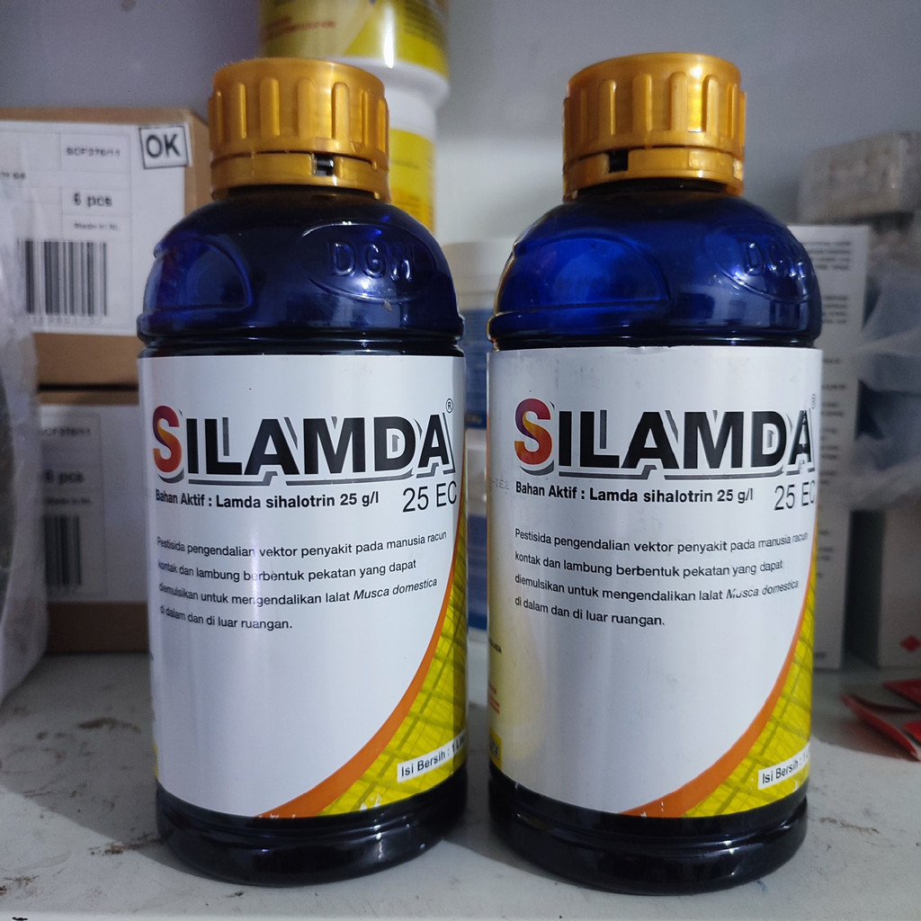 Jual Obat FOGGING Silamda 25 EC Nyamuk Lalat Kecoa dll Setara Icon 25 ...