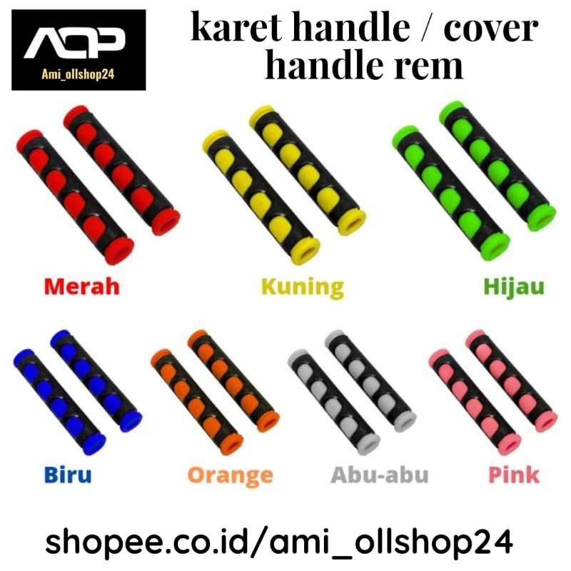 Jual sarung handle re motor universal - karet handle rem kopling ...
