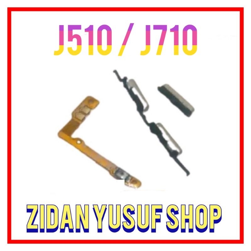 Jual FULLSET TOMBOL LUAR+FLEXIBEL ON OFF SAMSUNG J510 / J5 2016 / J710 / J7 2016 FULLSET ...