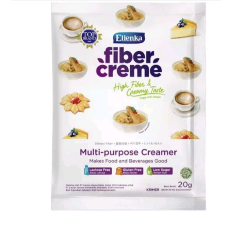 Jual Fiber Creme sachet 20 gram ( 10 sachet) | Shopee Indonesia