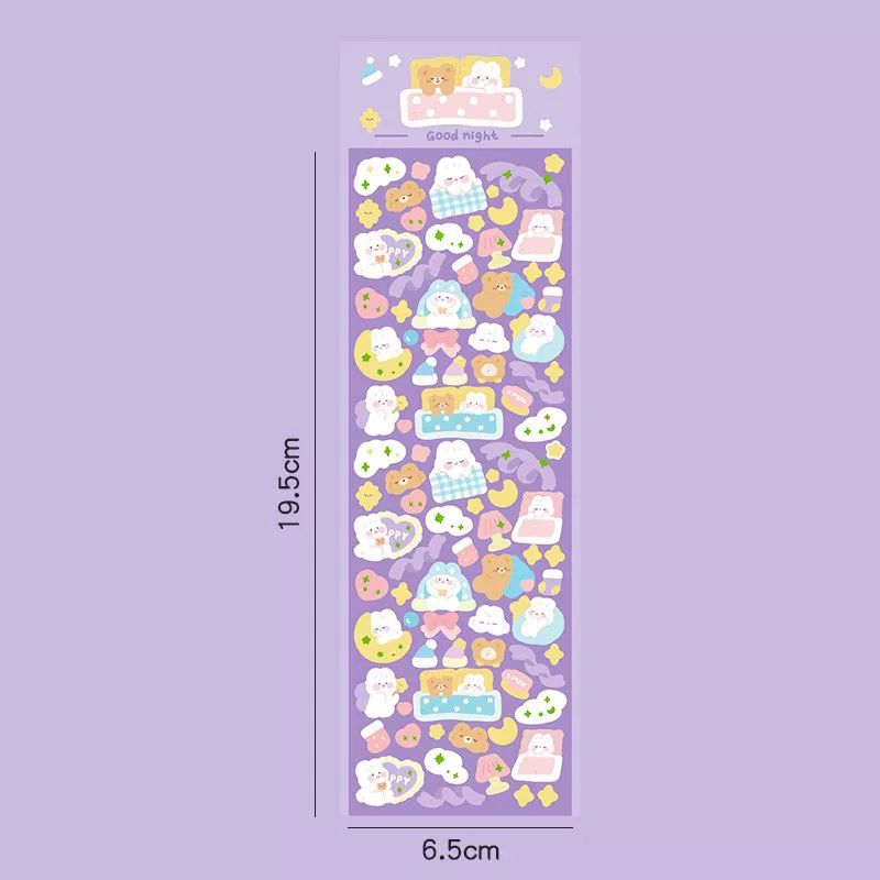 Jual STICKER BLING" stiker karakter lucu/ sticker hias buku/ stiker ...