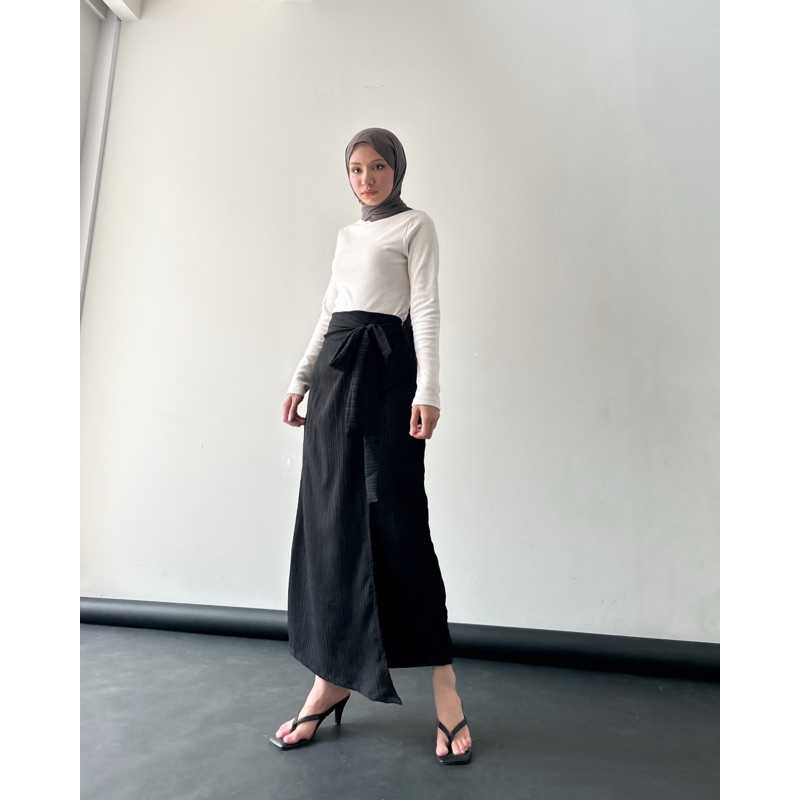 Jual Soo Wrap Skirt / Rok Lilit Wanita | Shopee Indonesia