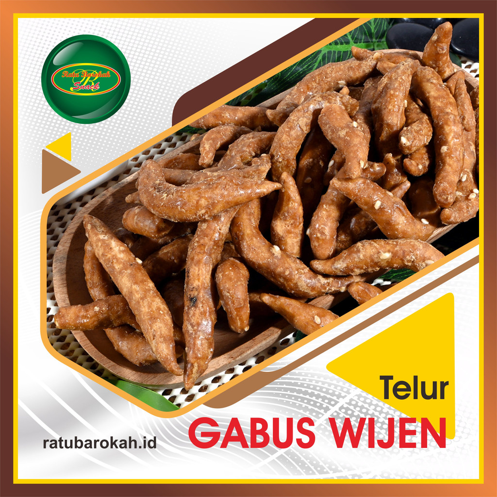 Jual RBW Snack- TELUR GABUS WIJEN - 170gr | Shopee Indonesia