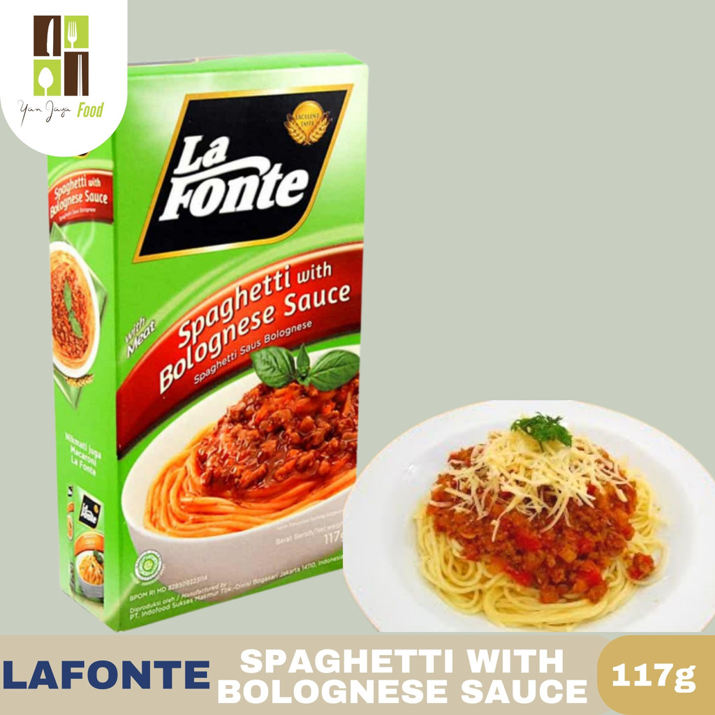 Jual Lafonte Saus Spaghetti With Bolognese Sauce/ Saus Bolognese Instan ...