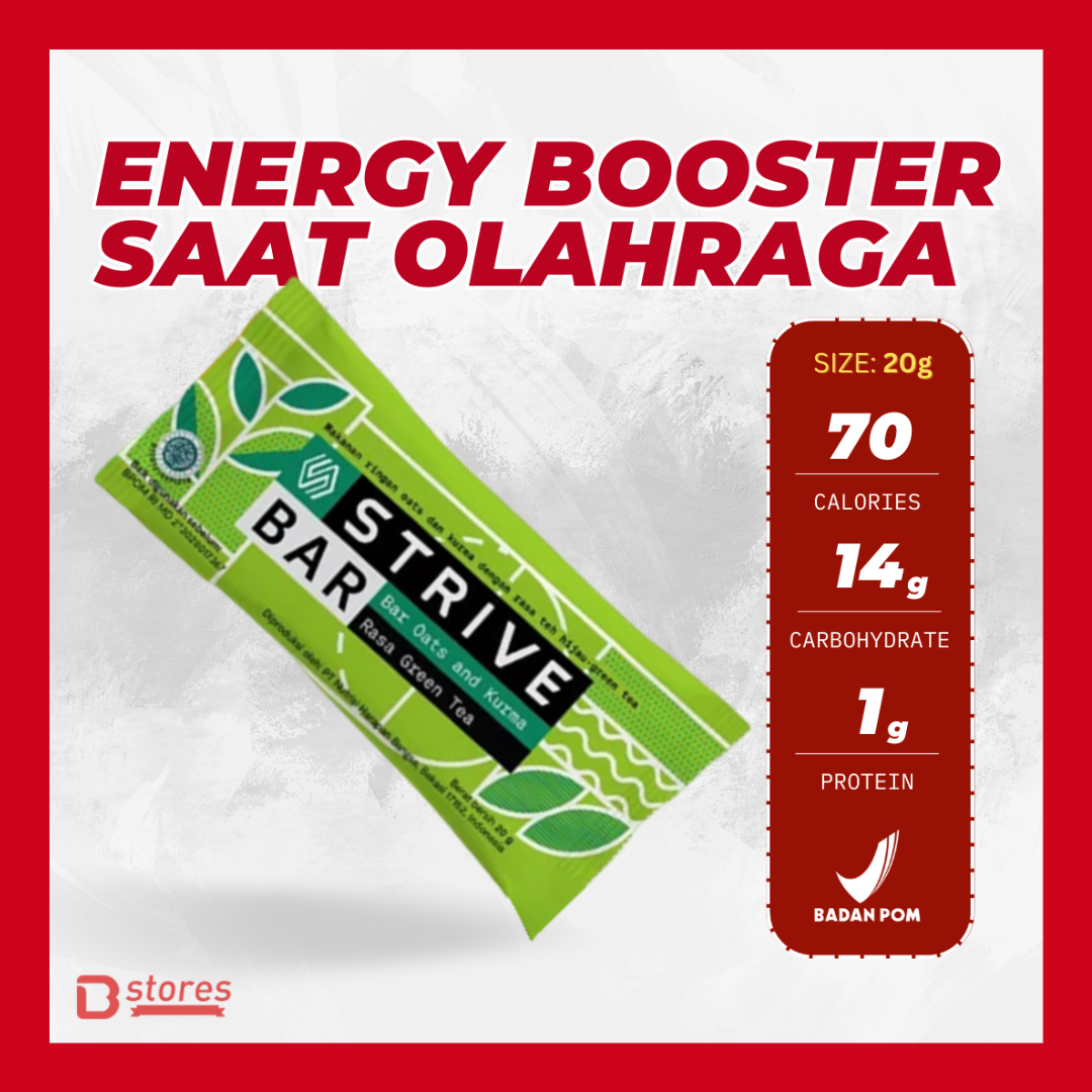 Jual Strive Energy Bar Bite Size 20 gr Bstores | Shopee Indonesia