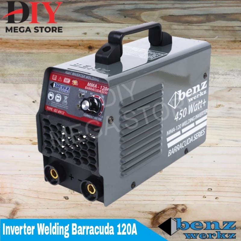 Jual Mesin las inverter welding 120A barracuda mesin trafo las benz ...