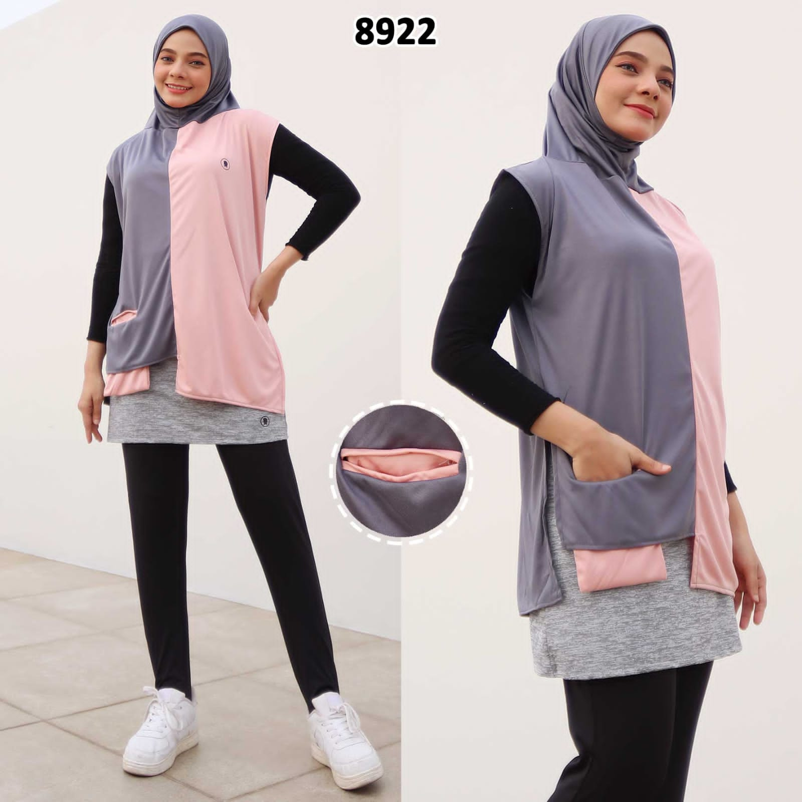 Jual Hitjab - Rompi Vest Olahraga Wanita Sport Climacool Lari Gym ...