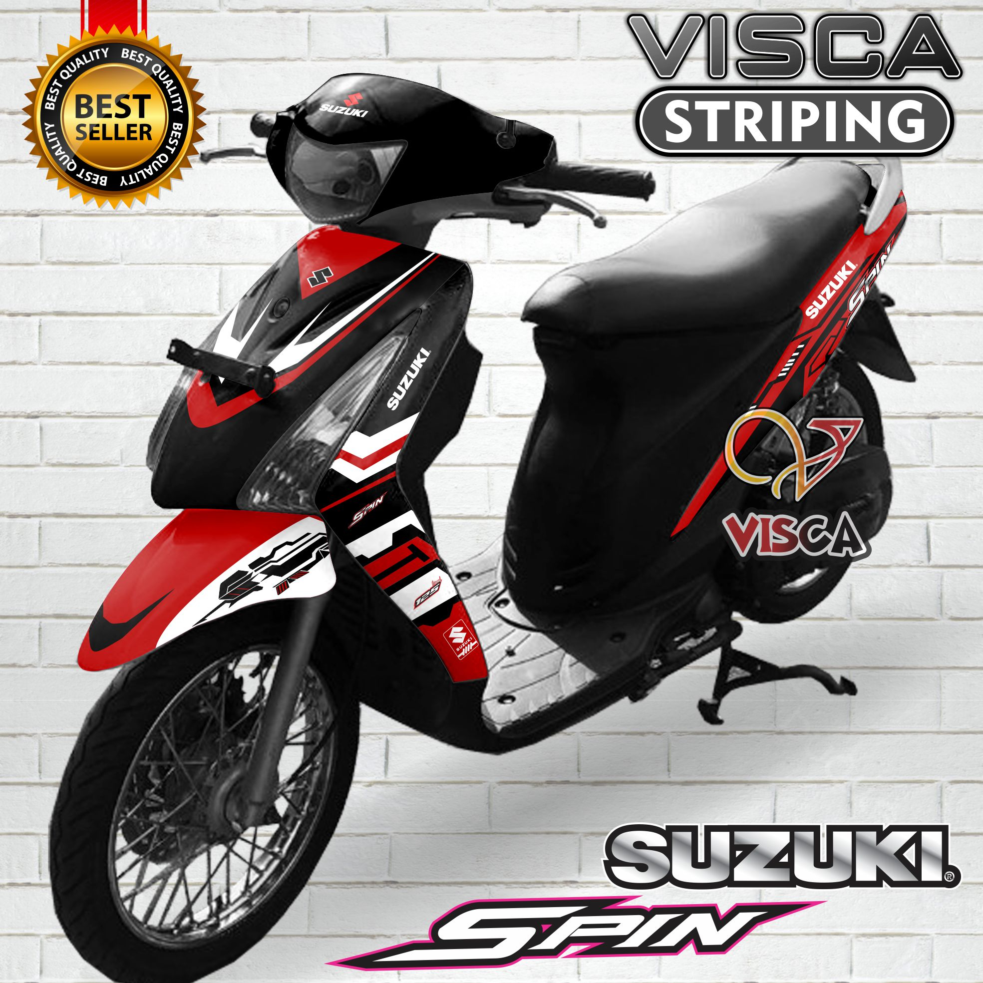 Jual Decal SPIN 125 Full Body - Stiker SPIN 125 Full Body - Dekal SPIN ...