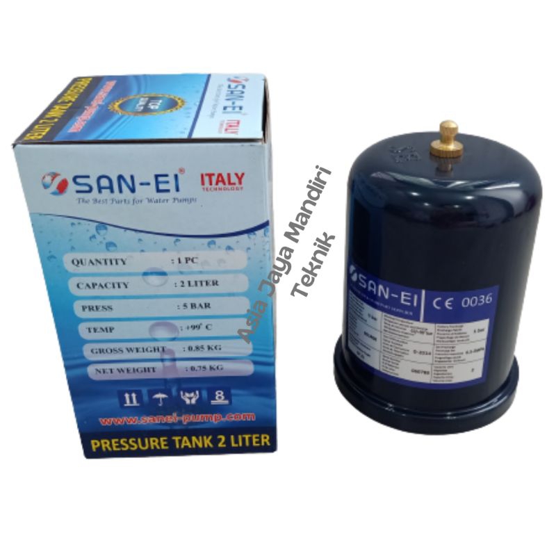 Jual TANGKI / TABUNG POMPA AIR PRESSURE TANK 2LITER SHIMIZU PS 135 / 130 SAN - EI / OTOMATIS JET ...