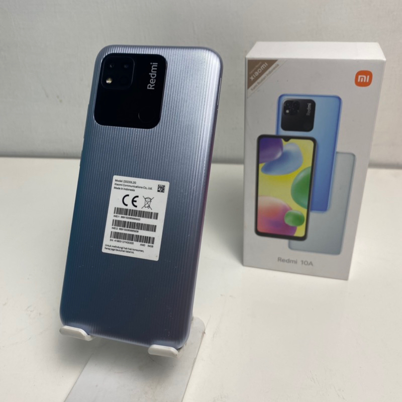 Jual Xiaomi Redmi 10A Ram 4gb/64gb Second Original Segel no Minus | Shopee Indonesia