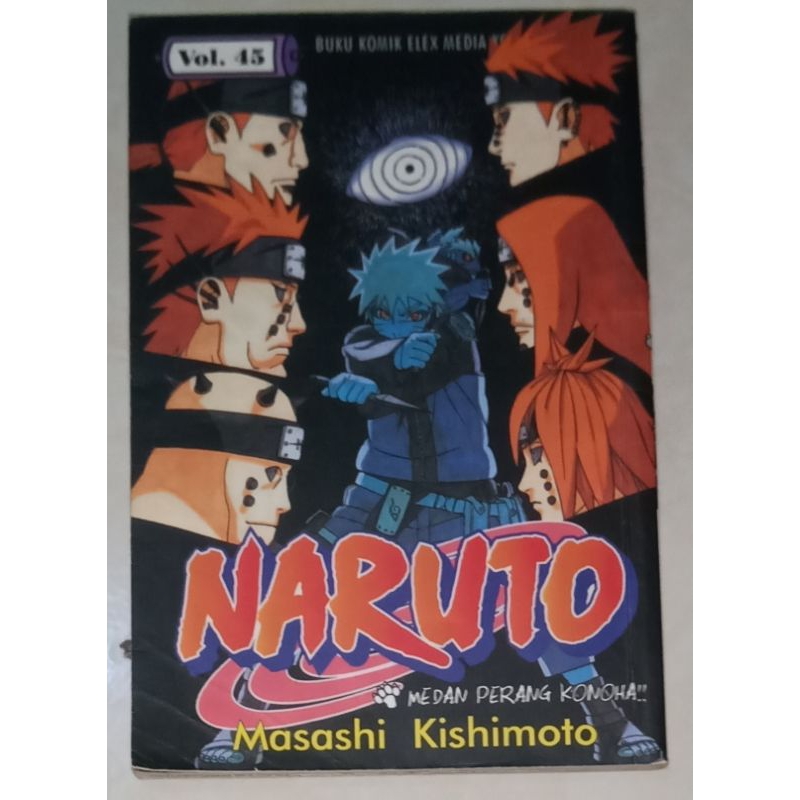 Jual komik Naruto vol 45 original | Shopee Indonesia