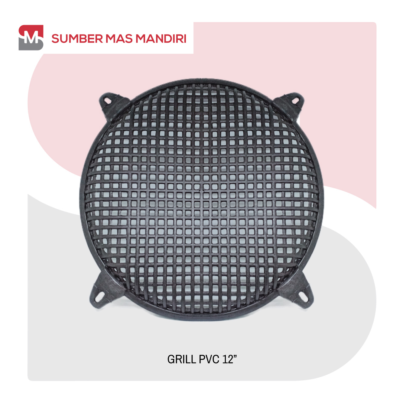 Jual GRILL SPEAKER PLASTIK 12 INCH / TUTUP PELINDUNG SPEAKER 12 INCH ...