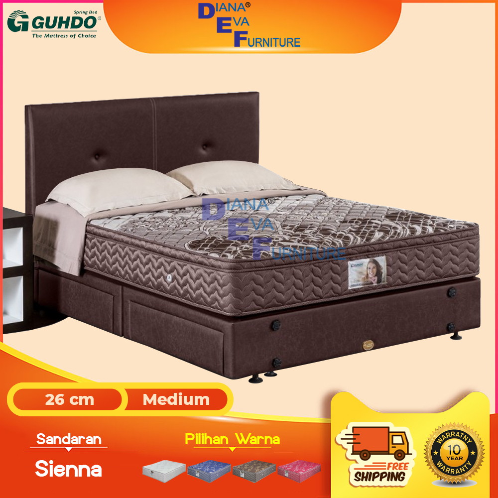 Jual Guhdo Standard Plush Top Set Drawer HS Kasur Springbed | Shopee Indonesia