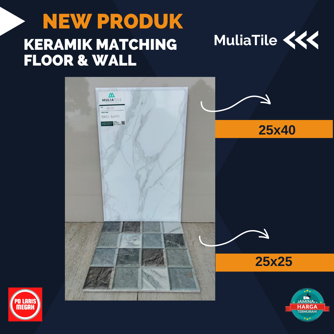 Jual Keramik Mulia Tile / Keramik Opera Bianco / Keramik Axelle Grey ...