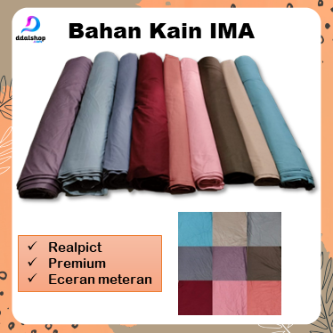 Jual Kain Meteran Katun Ima, Kain Gamis Kain Katun Ima Platinum ...