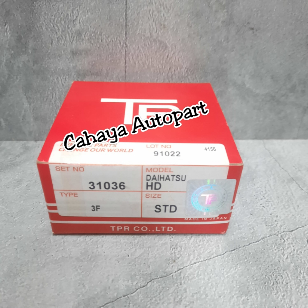 Jual RING PISTON / RING SEHER SET TP DAIHATSU ZEBRA S89 ESPASS NEW ...