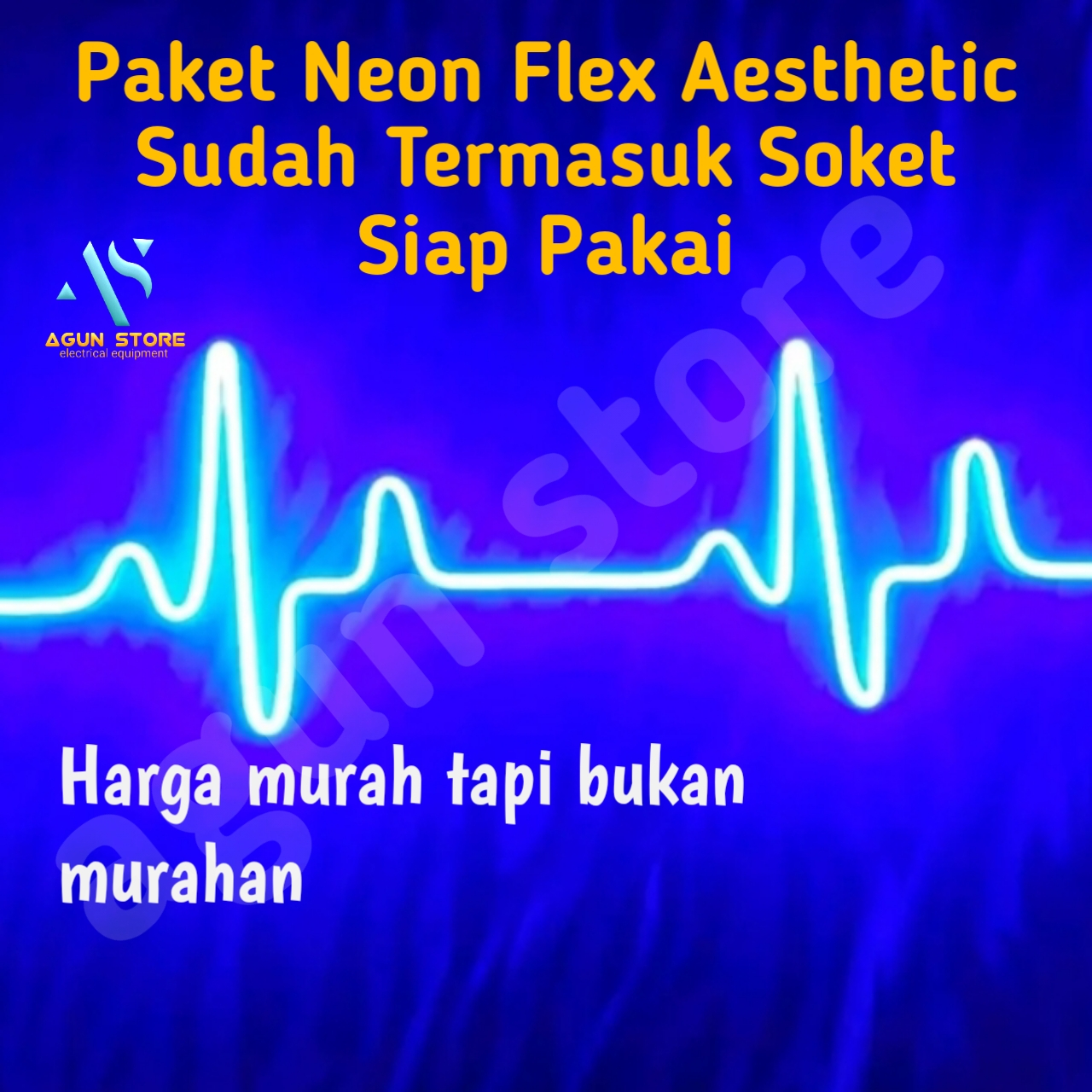 Jual Paket Lampu 1 Meter Sampai 8 Meter Soket Lampu Neon Flex Led Selang Flexible Sign Shopee