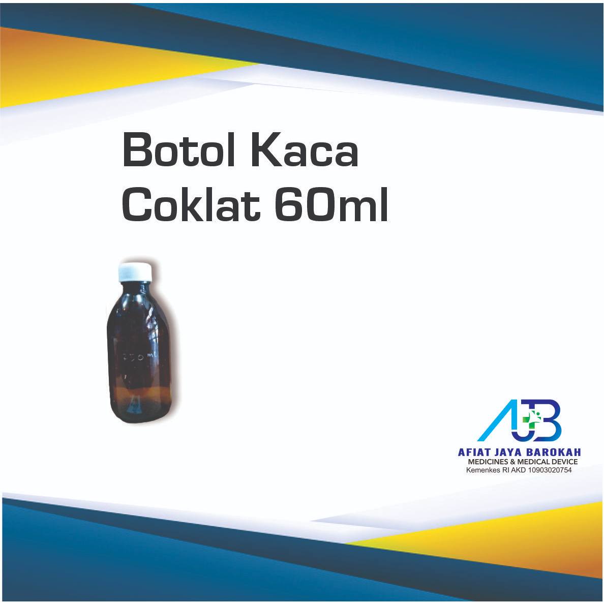 Jual Botol Coklat 60ml | Shopee Indonesia