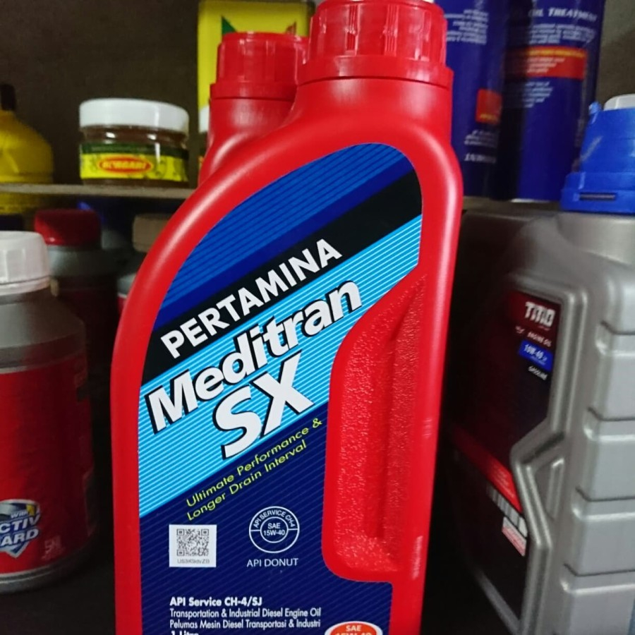 Jual Oli Pertamina Meditran SX 15W 40 API CH-4/SJ 1 Liter | Shopee Indonesia