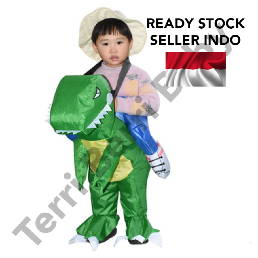 Jual COSPLAY DINOSAURUS KOSTUM COSTUMES BAJU BADUT DINO TIREK TIREX ...
