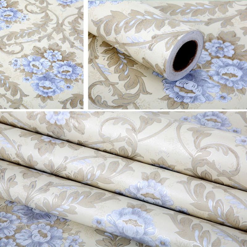 Jual WALLSTICKER DINDING MOTIF BATIK BUNGA BIRU | Shopee Indonesia