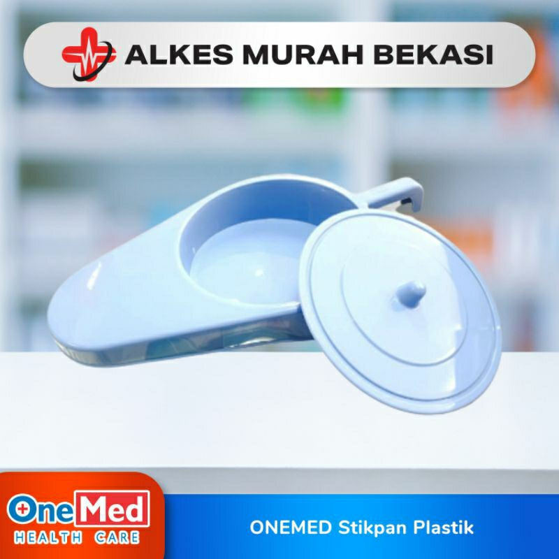 Jual ONEMED Stikpan Plastik Biru / Pispot Plastik | Shopee Indonesia