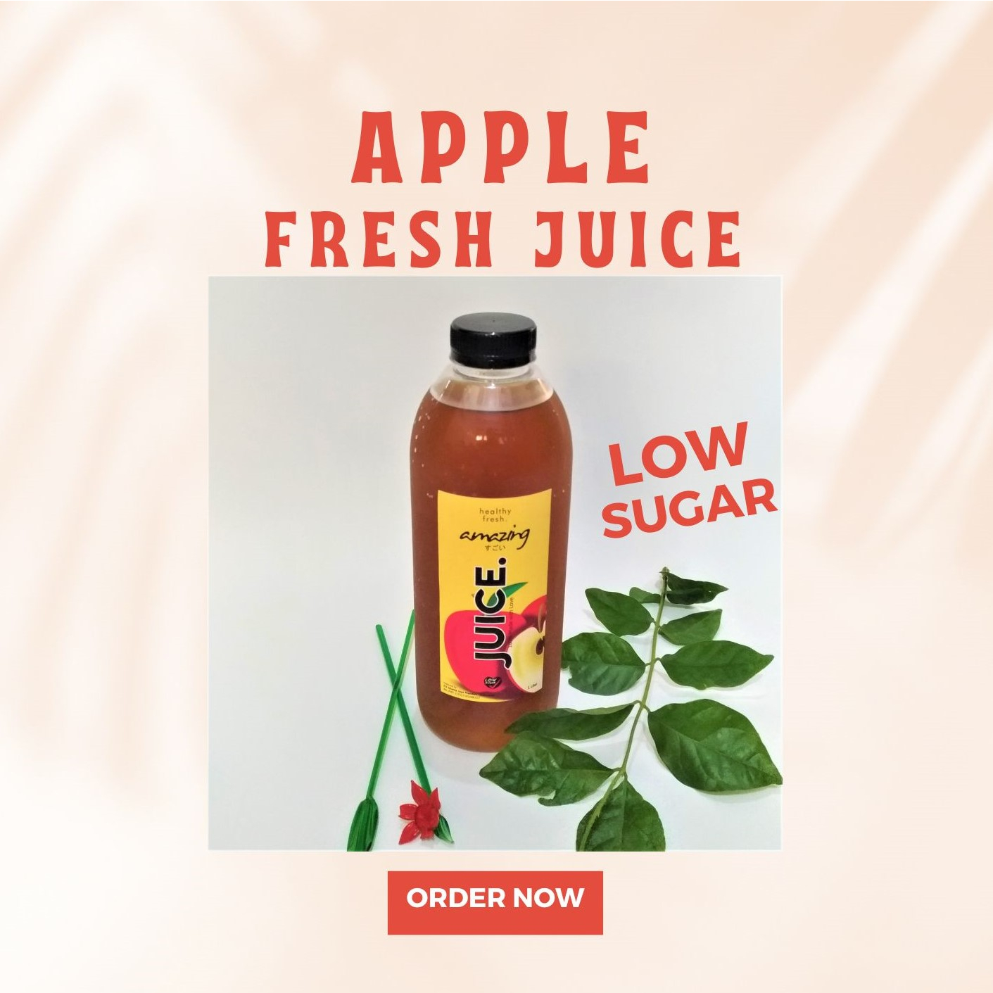 Jual Juice of The Day APPLE Jus Apel 250 ml 600 ml 1 Liter | Shopee Indonesia