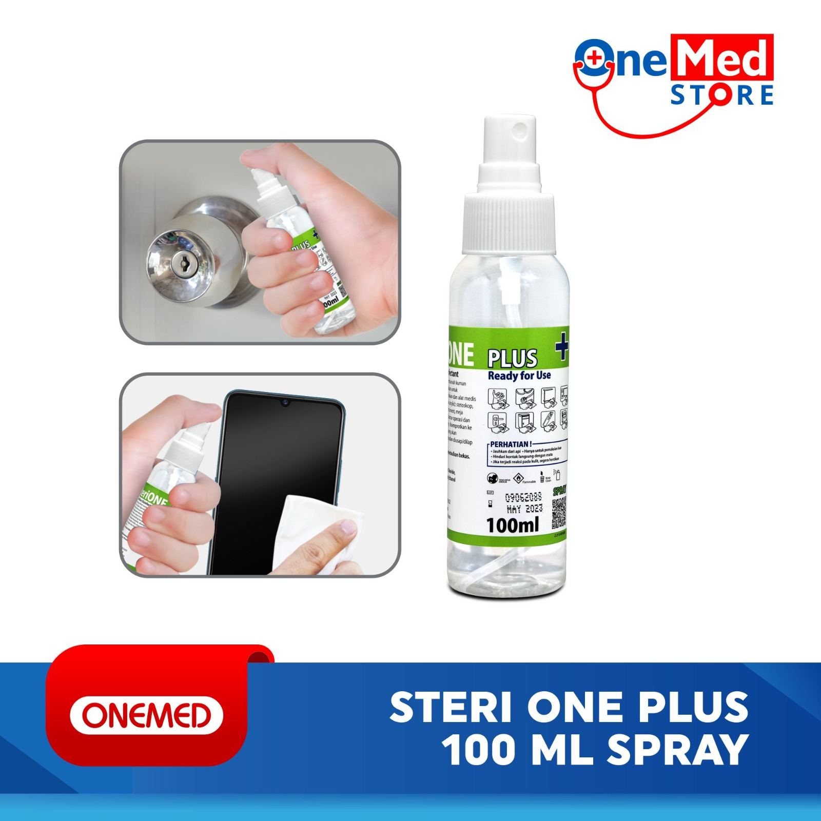 Jual SteriOne Spray 100ml (ready for use) | Shopee Indonesia