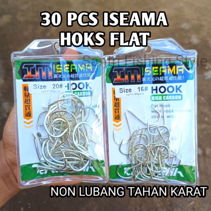 Jual Katyusha hook 30pcs iseama flat kail asist kail jigging High ...