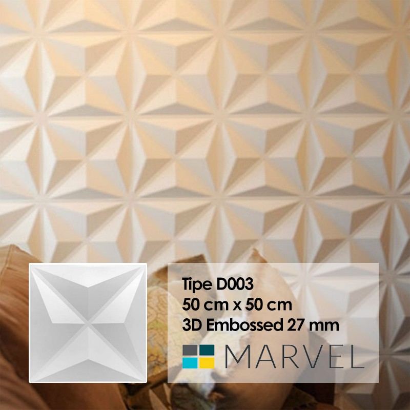 Jual WALLPANEL 3D DINDING PVC 50X50CM DAN 30X30CM | WALLPAPER DINDING ...