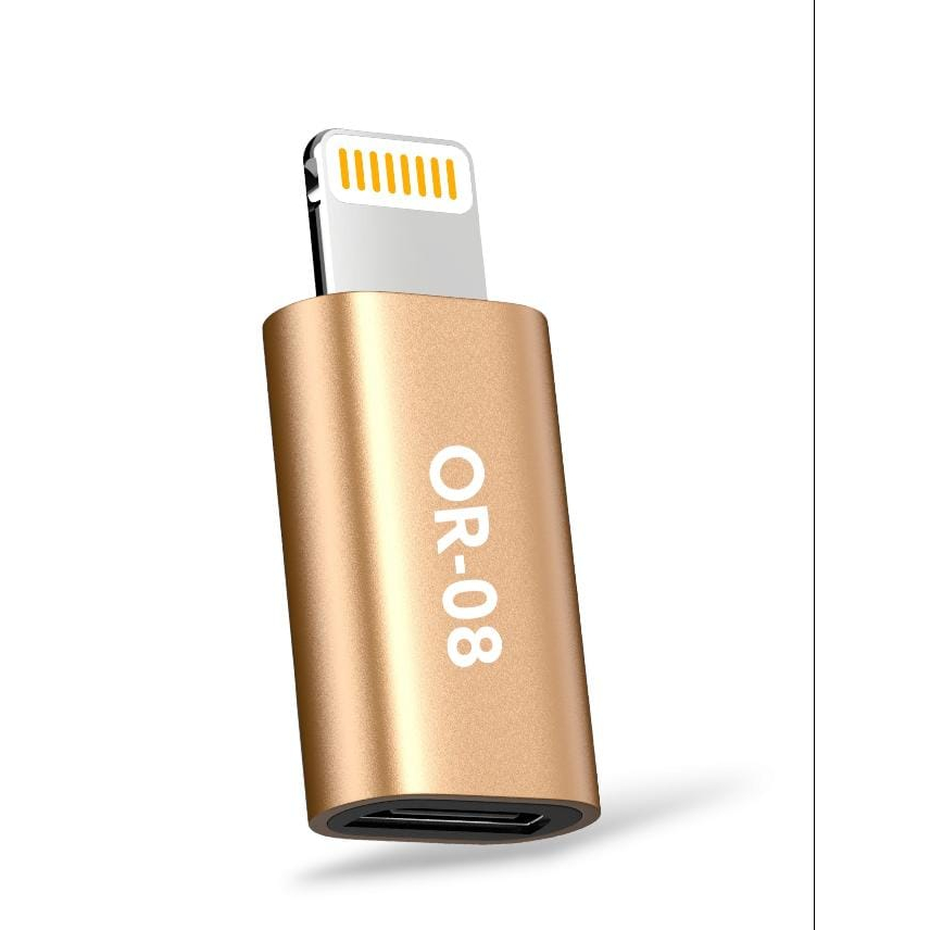 Jual ADAPTER OTG MICRO USB TO IPH OR-08 BESI METALIC PREMIUM QUALITY ...